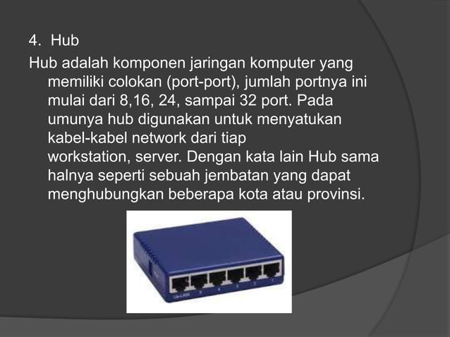 Perangkat Jaringan | PPTX