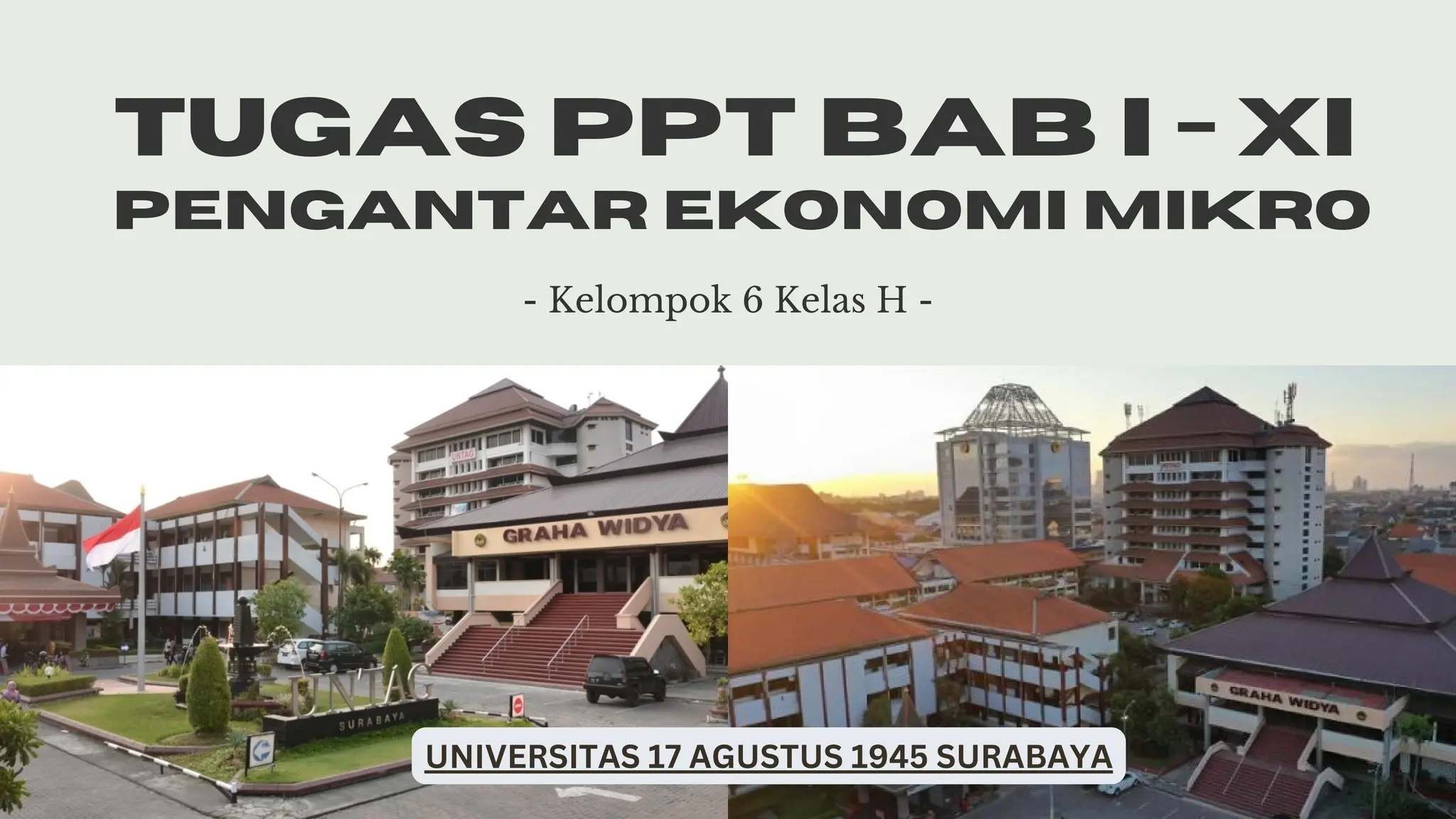 Kelompok 6 PPT Pengantar Ekonomi Mikro bab 1-11 | PDF