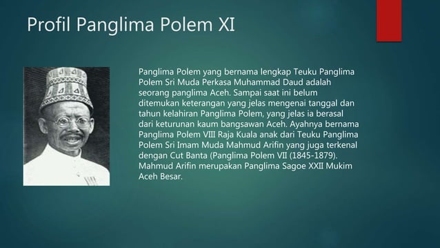 Sejarah Perang Aceh Melawan Belanda | PPT
