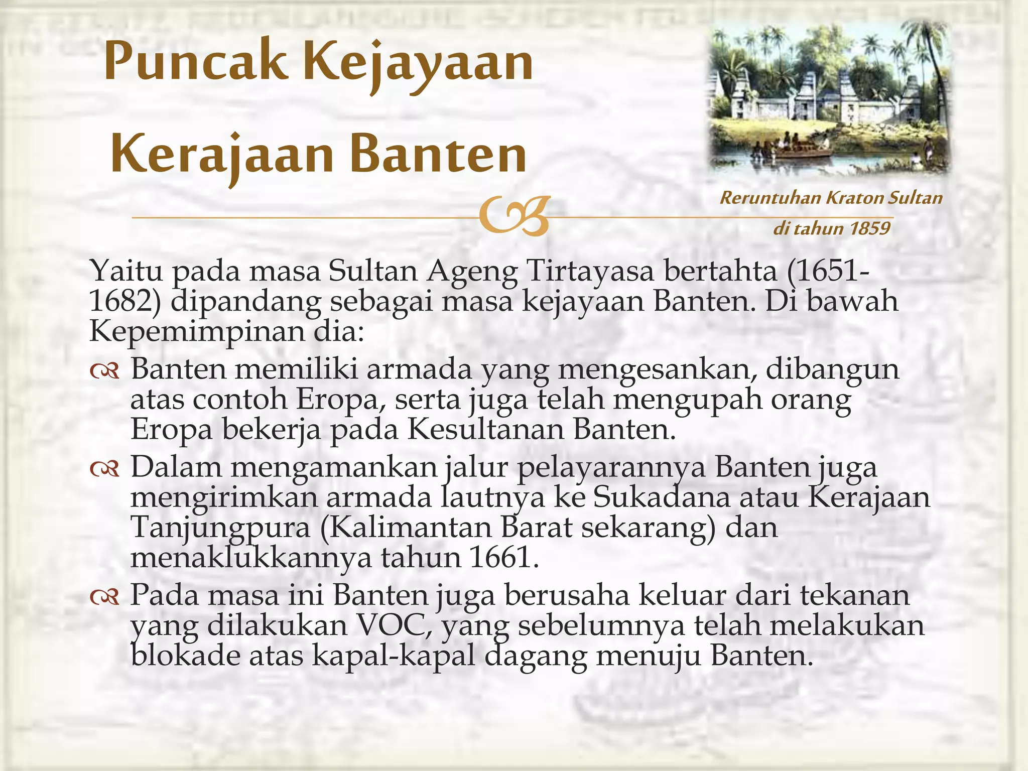 Kelompok 6 ~ Sejarah Kerajaan Banten (Sejarah kelas II SMA/MA ...