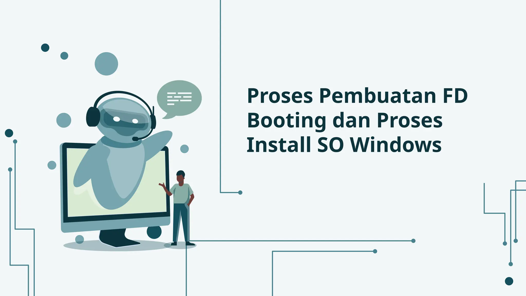 Proses Pembuatan FD Booting dan Proses Install SO Windows Presentation | PPTX