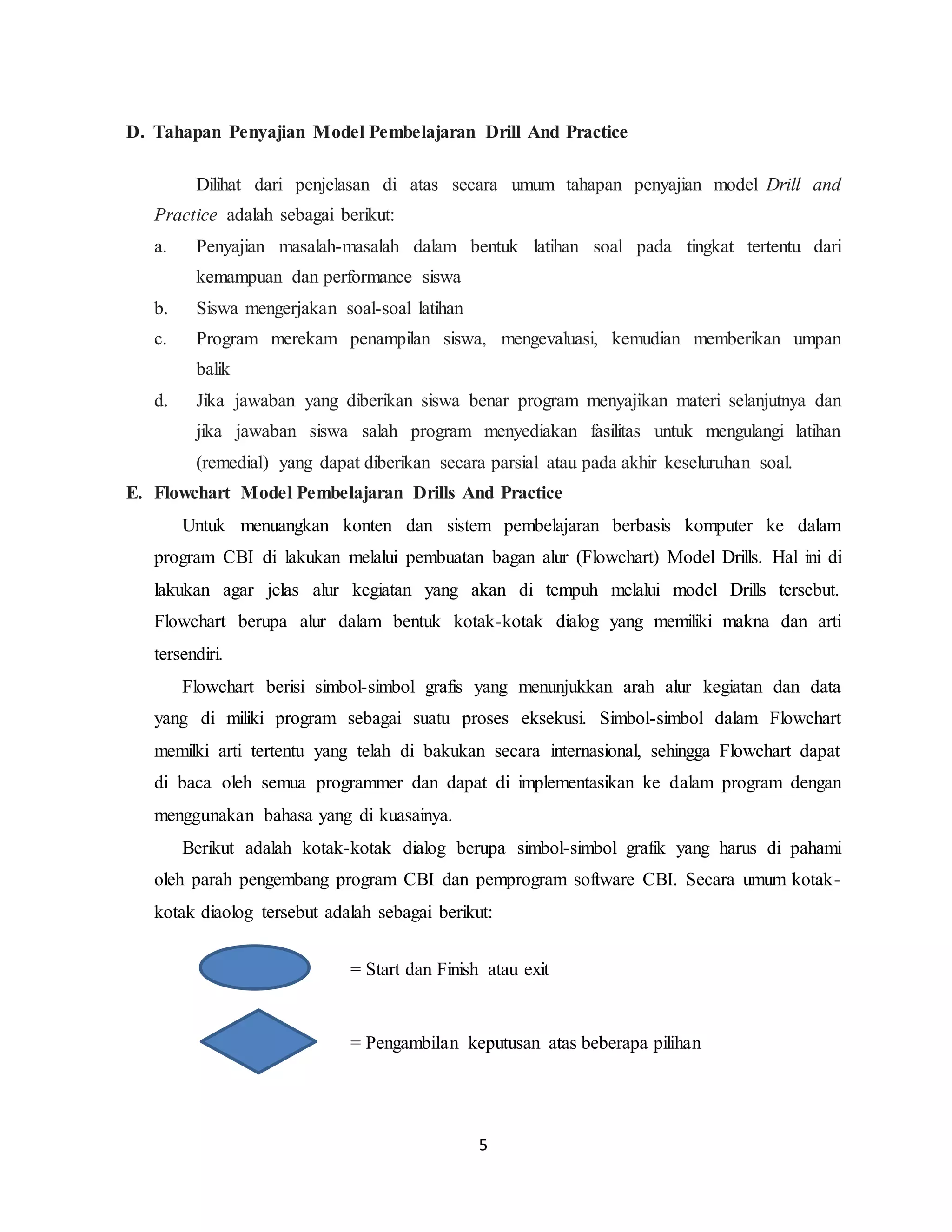 Model Drills and Practice | DOCX