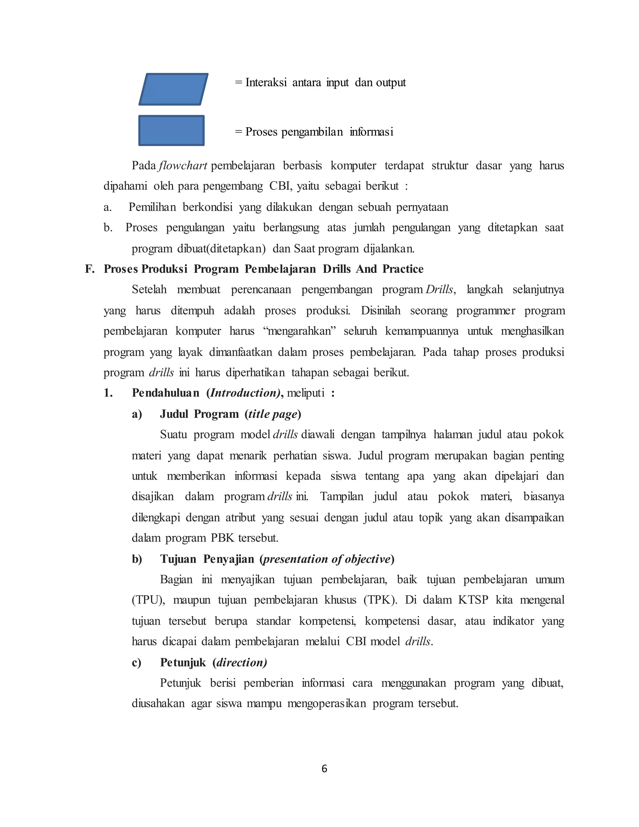 Model Drills and Practice | DOCX