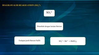 REAKSI KATION DAN ANION | PPT