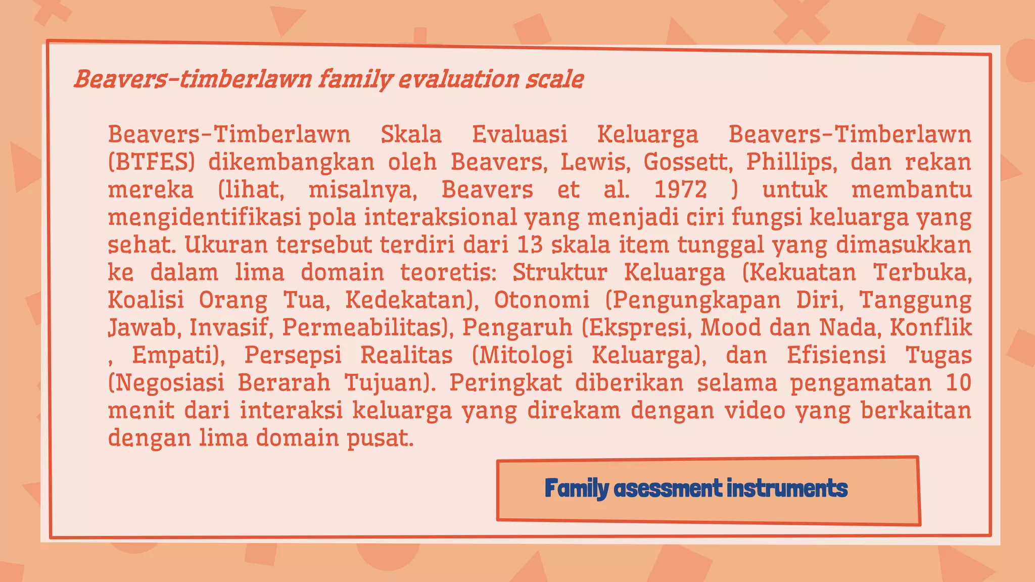 Asessment konseling keluarga | PPTX