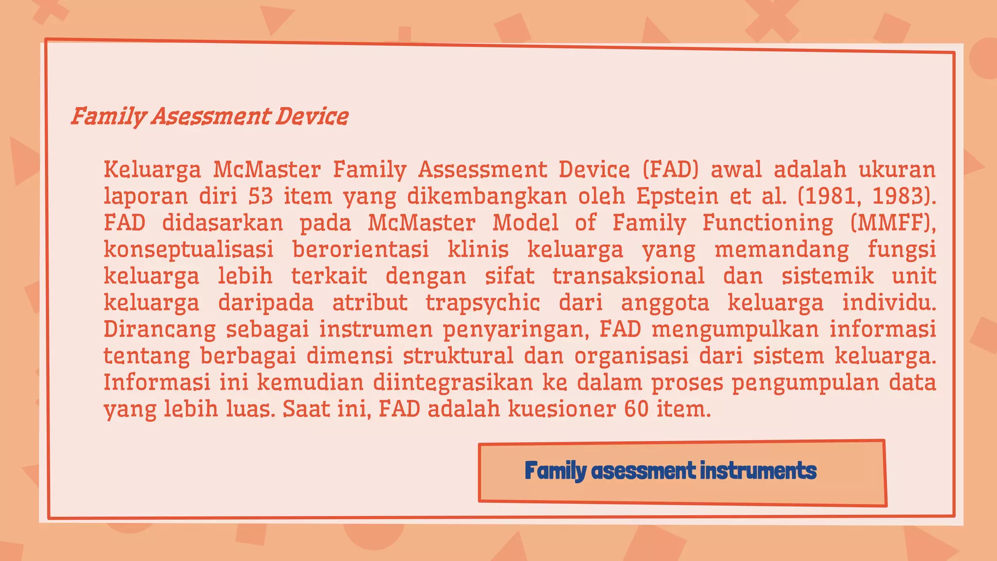 Asessment konseling keluarga | PPTX