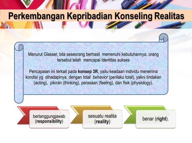 Psikologi Konseling Realitas | PPTX