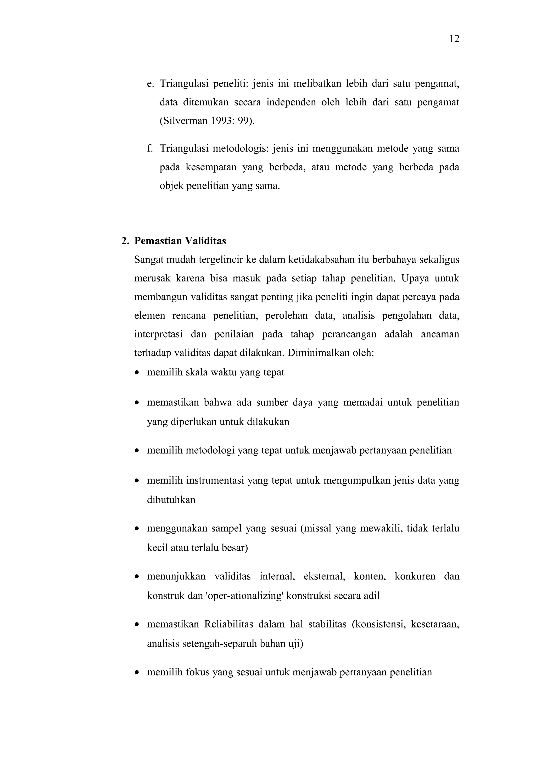 Kelompok 7 validitas dan reliabilitas | DOC