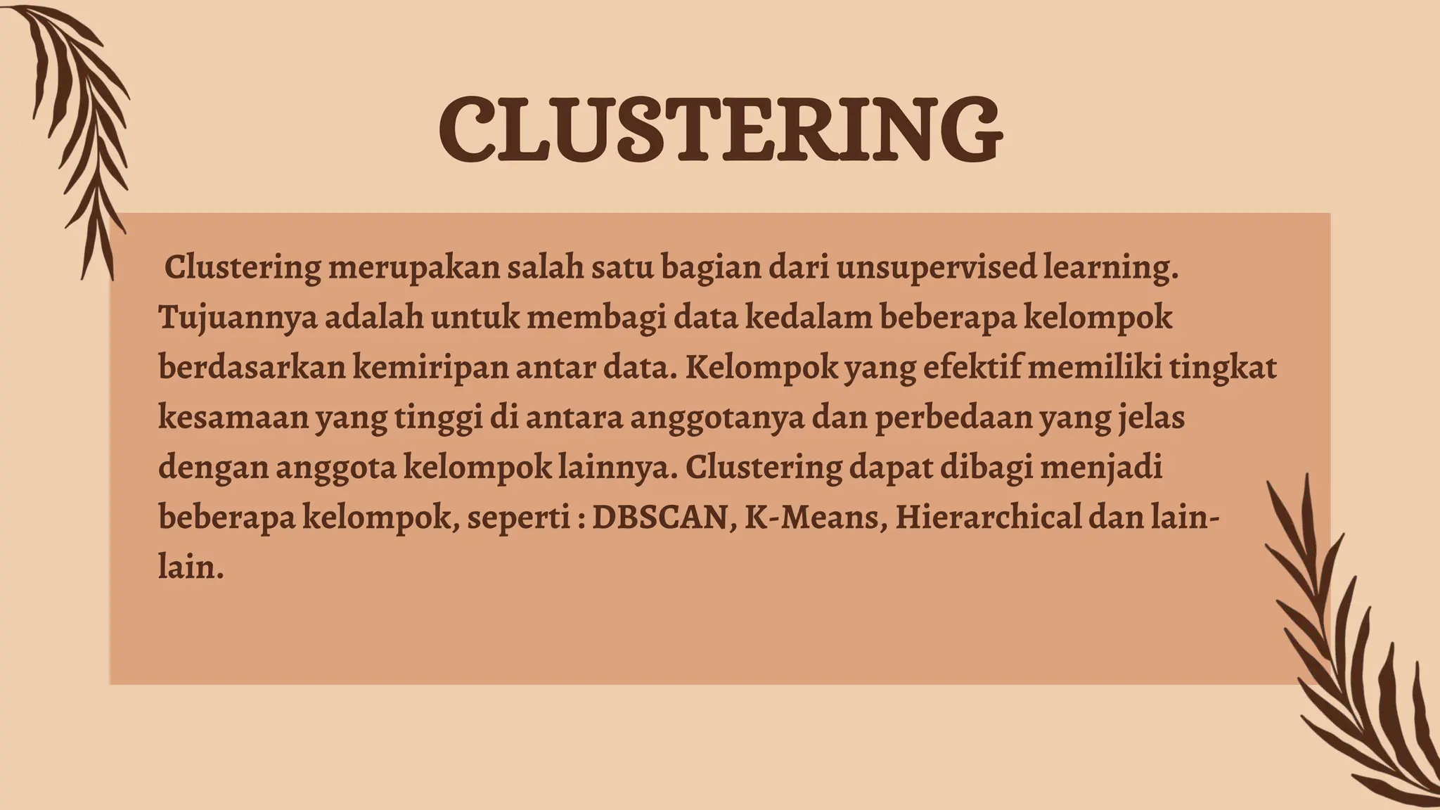 Kelompok 7 Clustering Data Mining And Retrieval Mode Ppt
