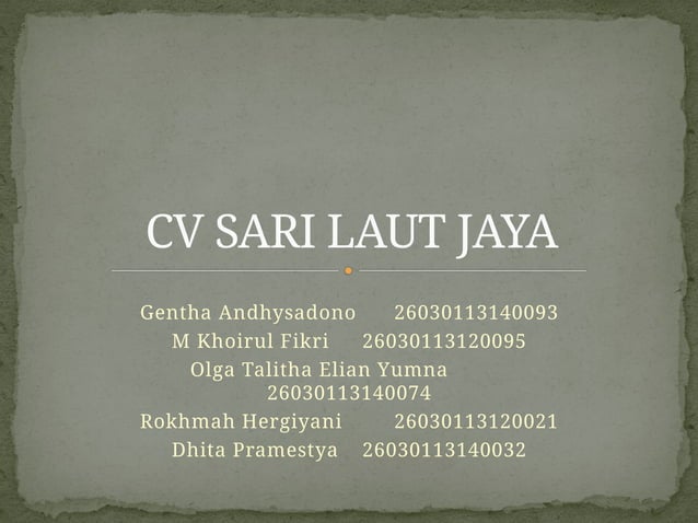 Kelompok 7 CV SARI LAUT JAYA Presentasi.pptx