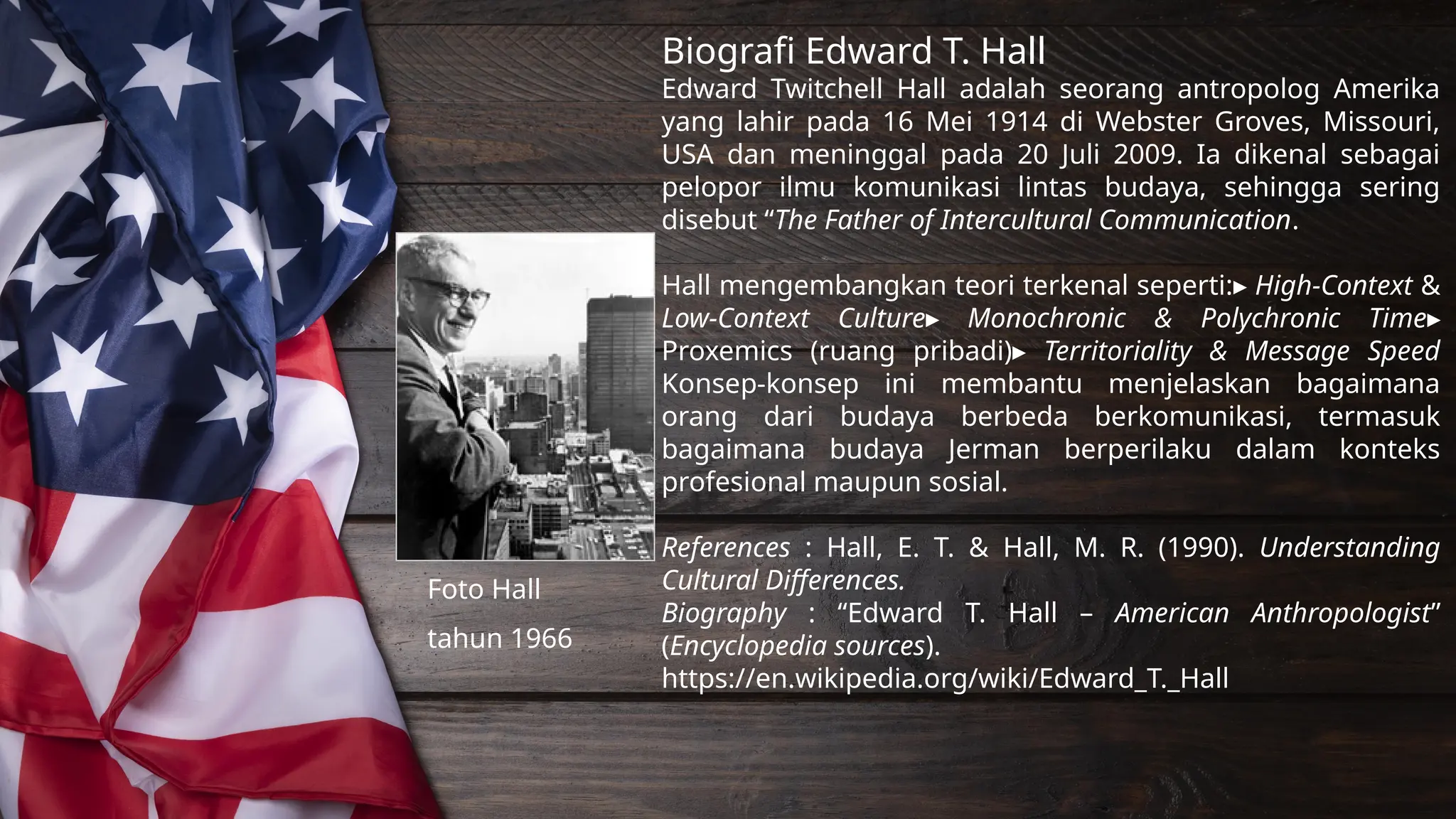 Kelompok 7 _ German _ 5 cultural dimensions by Edward T Hall.pptx