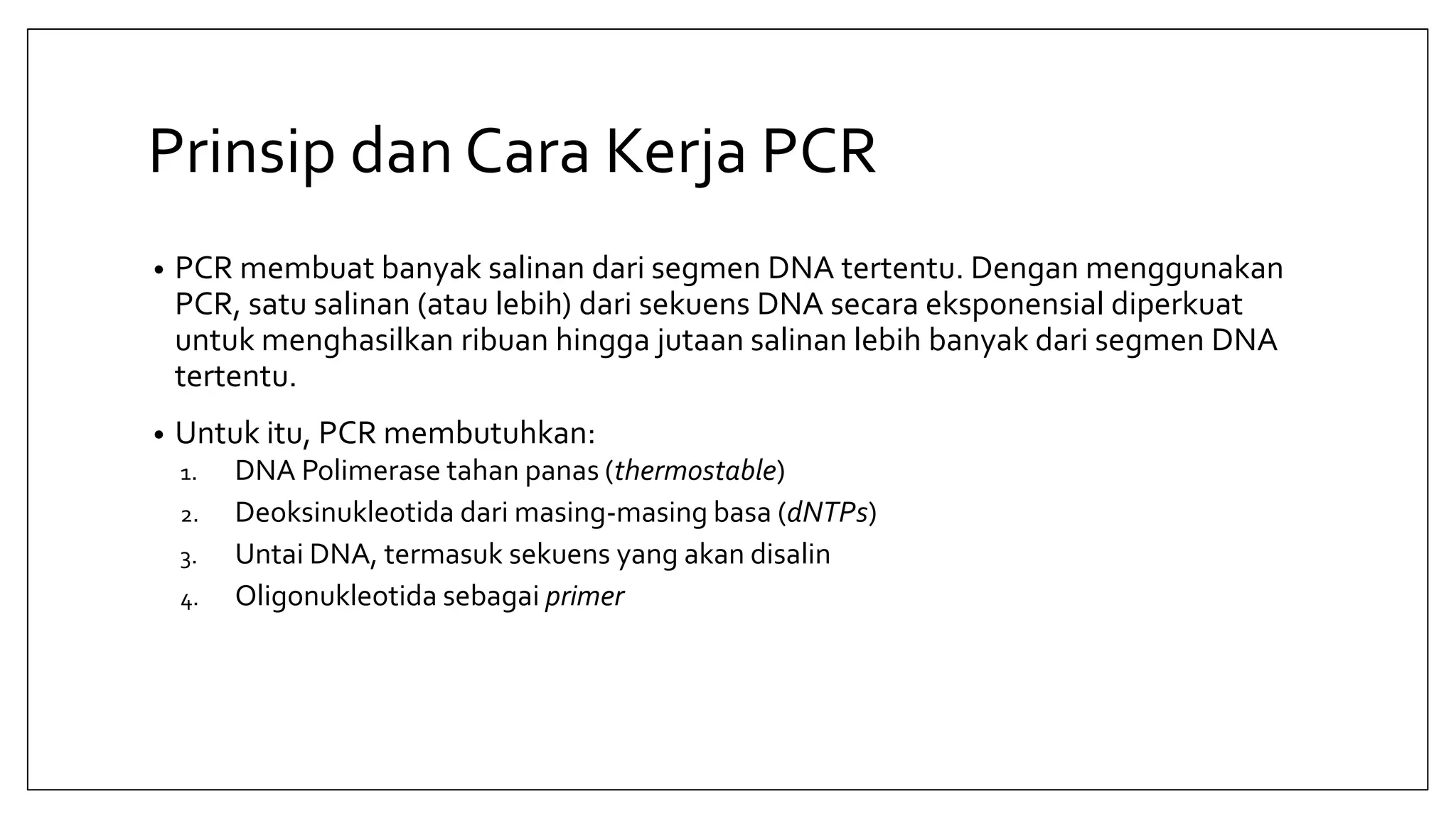 Nucleic Acid Techniques | PPTX