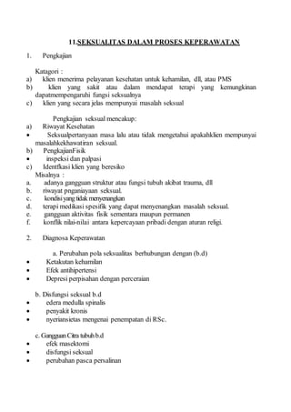 makalah konsep seksual - d3 keperawatan | DOCX
