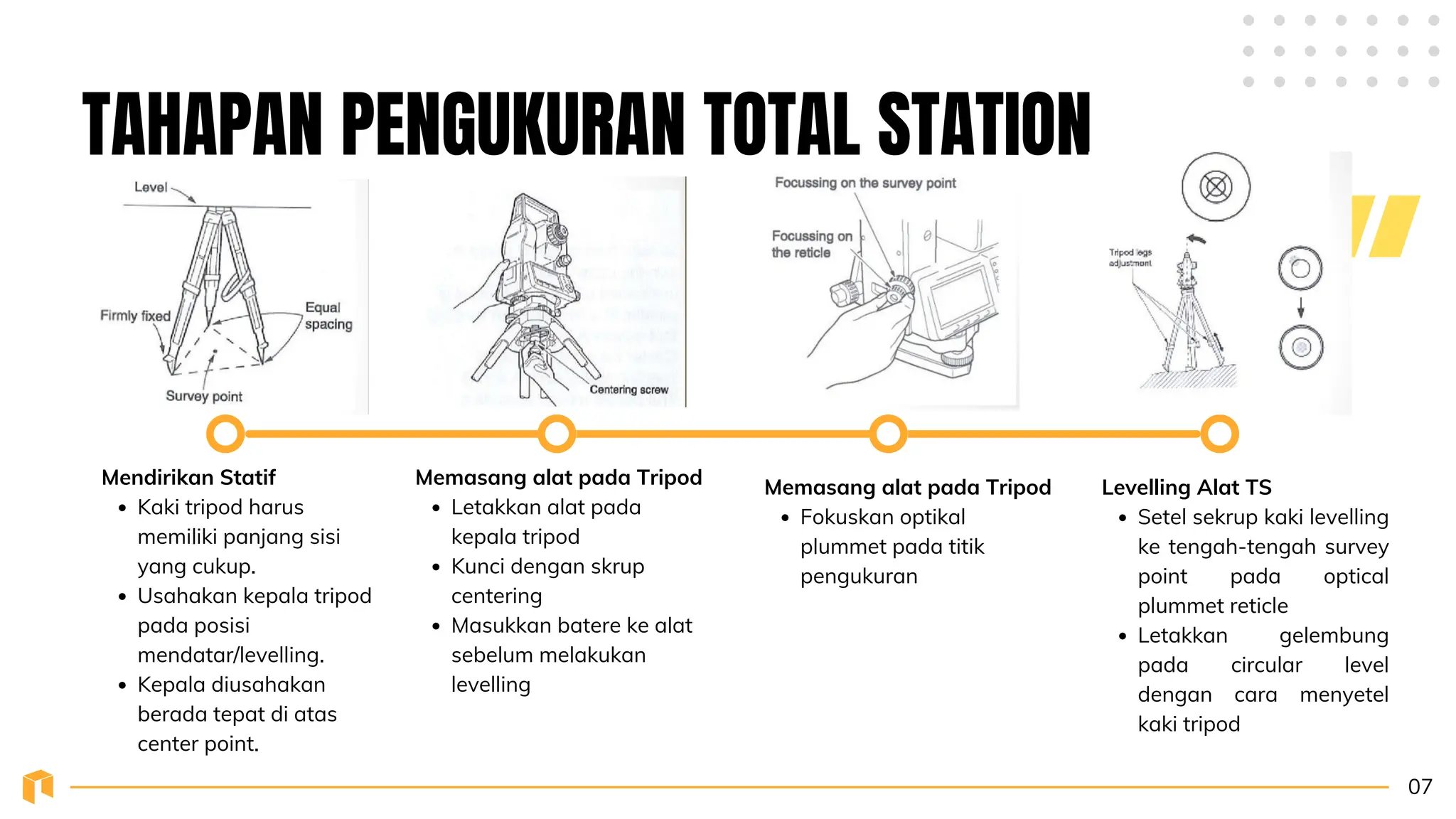 Perpetaan Topografi :PENGENALAN DAN PENGAPLIKASIAN TOTAL STATION | PDF