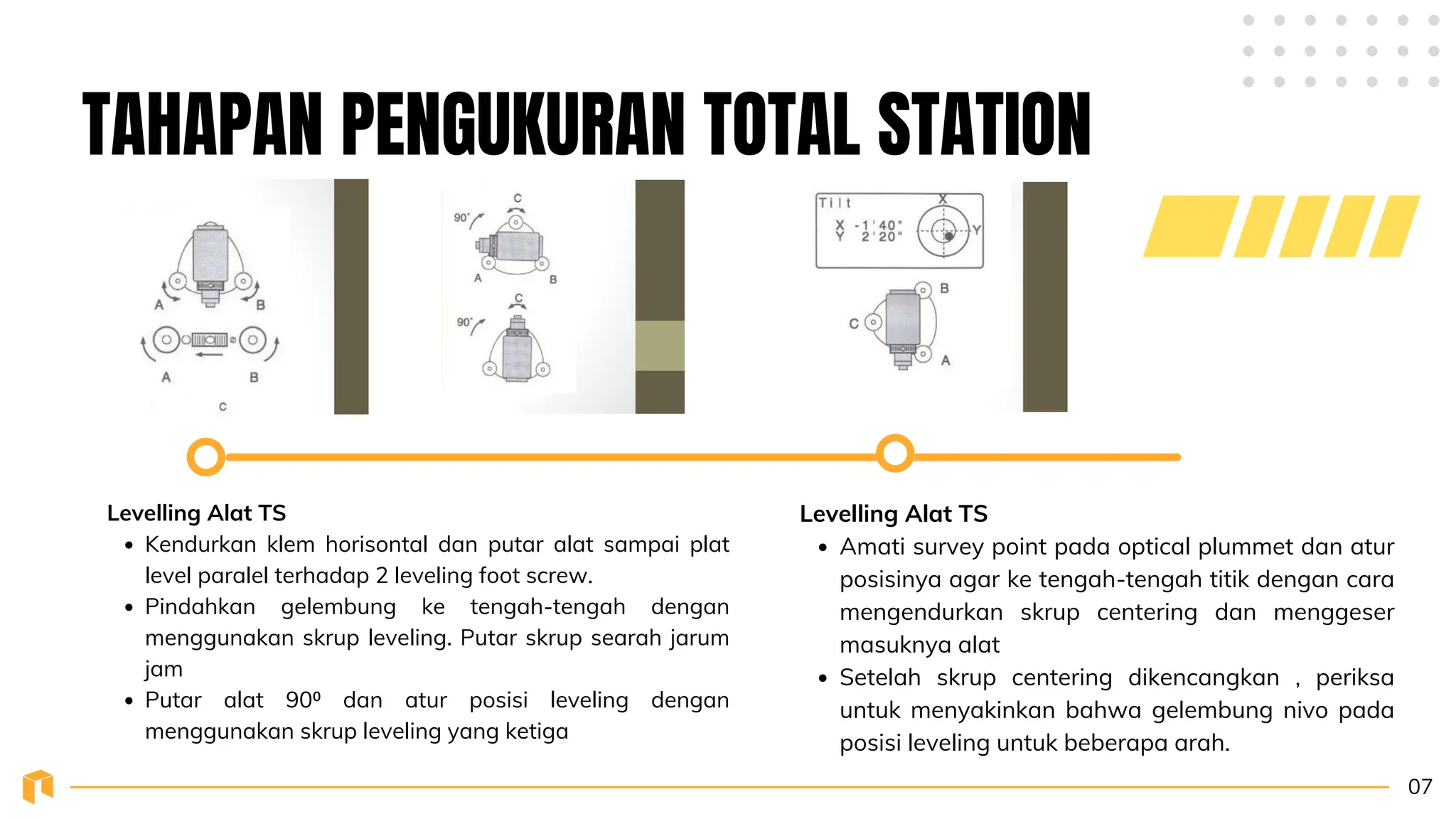 Perpetaan Topografi :PENGENALAN DAN PENGAPLIKASIAN TOTAL STATION | PDF