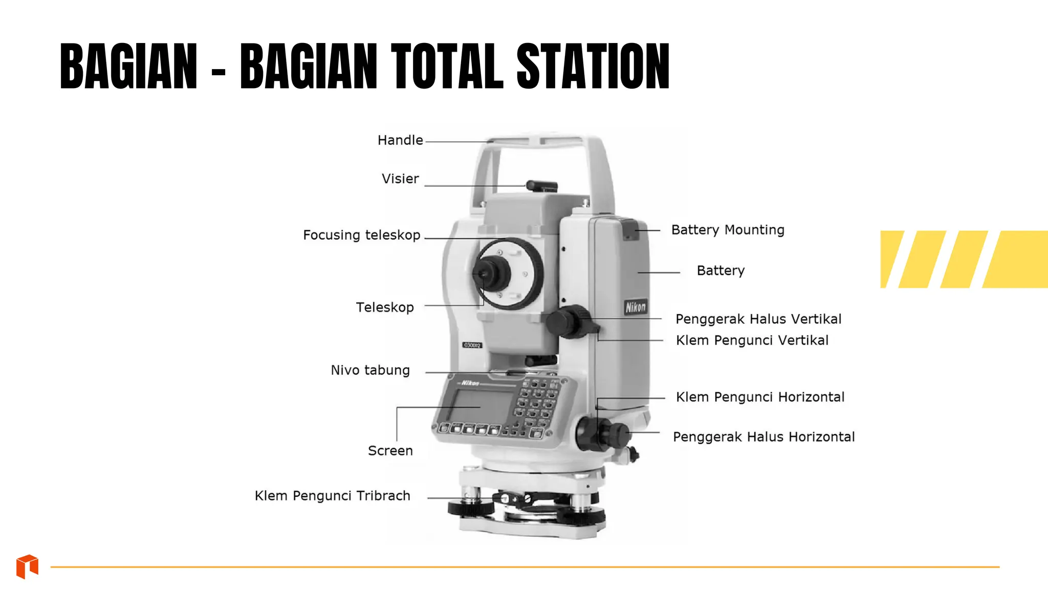 Perpetaan Topografi :PENGENALAN DAN PENGAPLIKASIAN TOTAL STATION | PDF