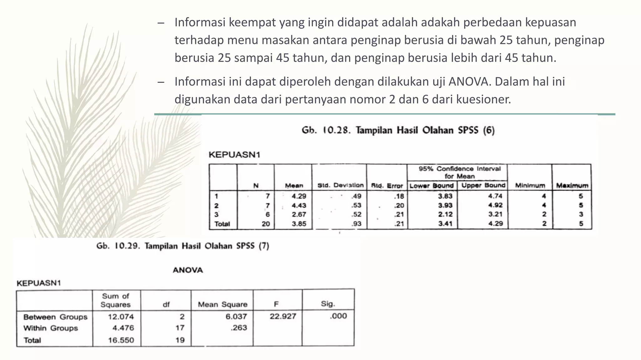 Analisis dan Penginterpretasian Hasil Riset serta Penyajian Laporan ...