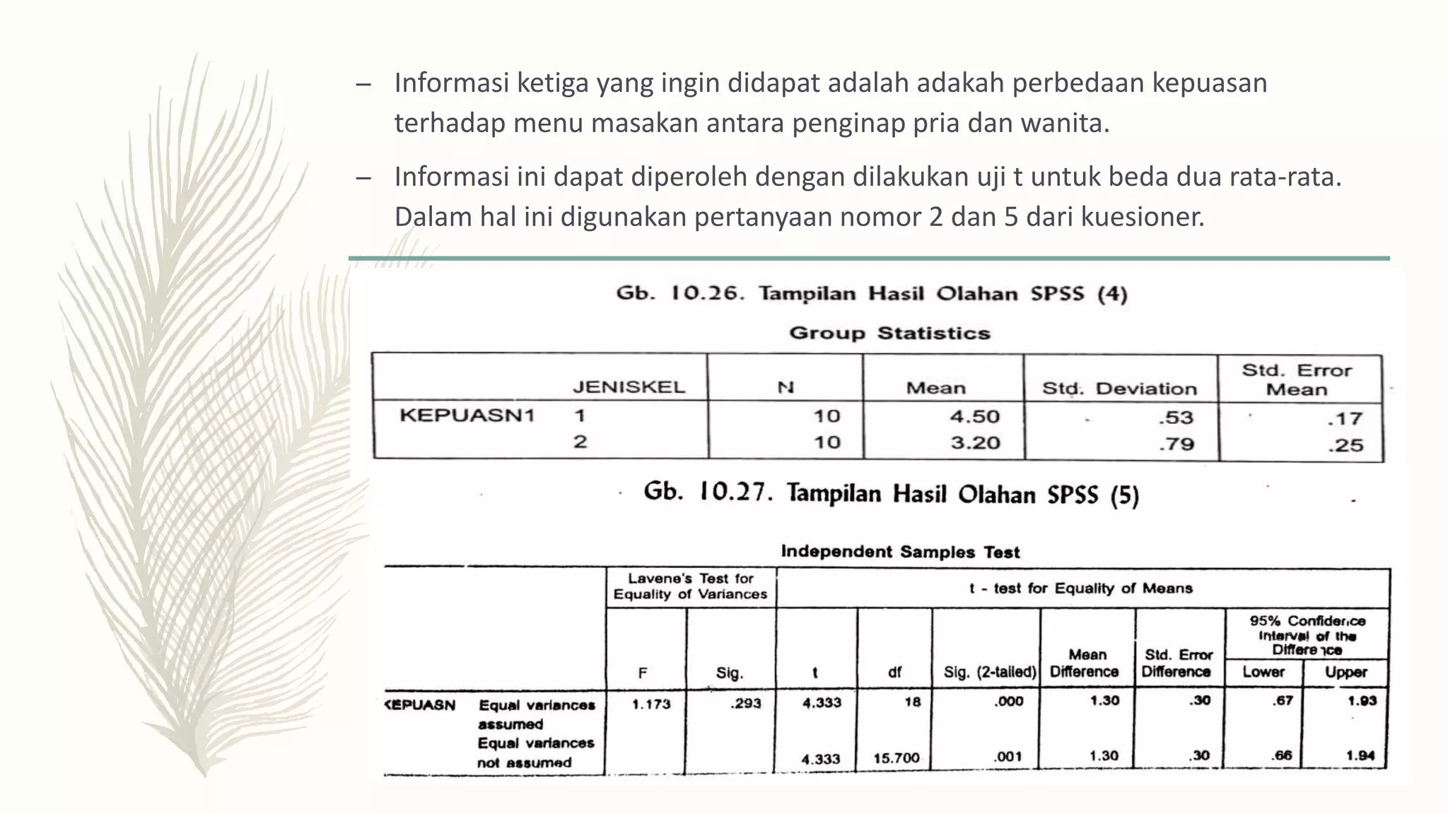 Analisis dan Penginterpretasian Hasil Riset serta Penyajian Laporan ...