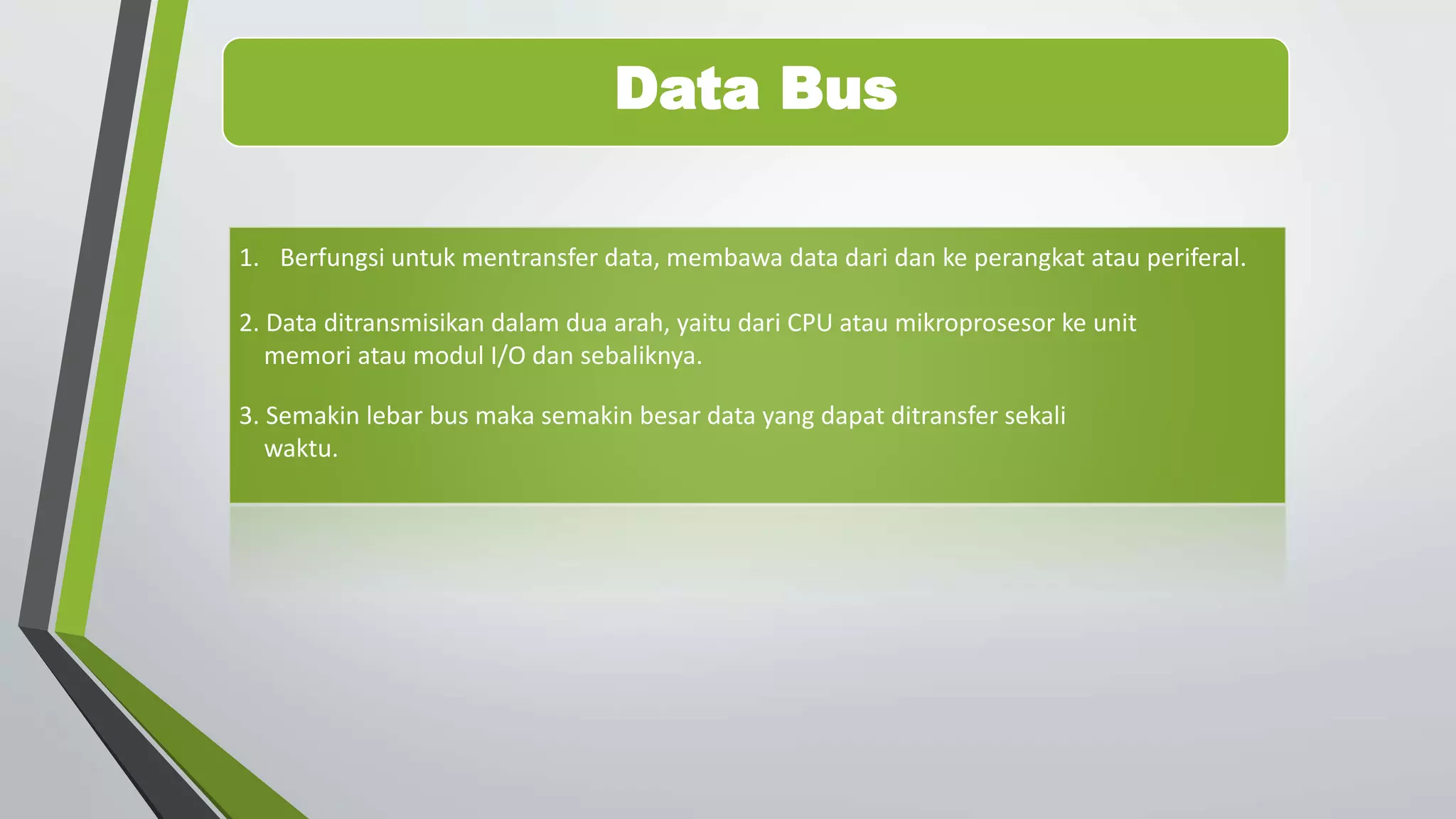 Fundamen Informatika - Sistem Bus | PPTX