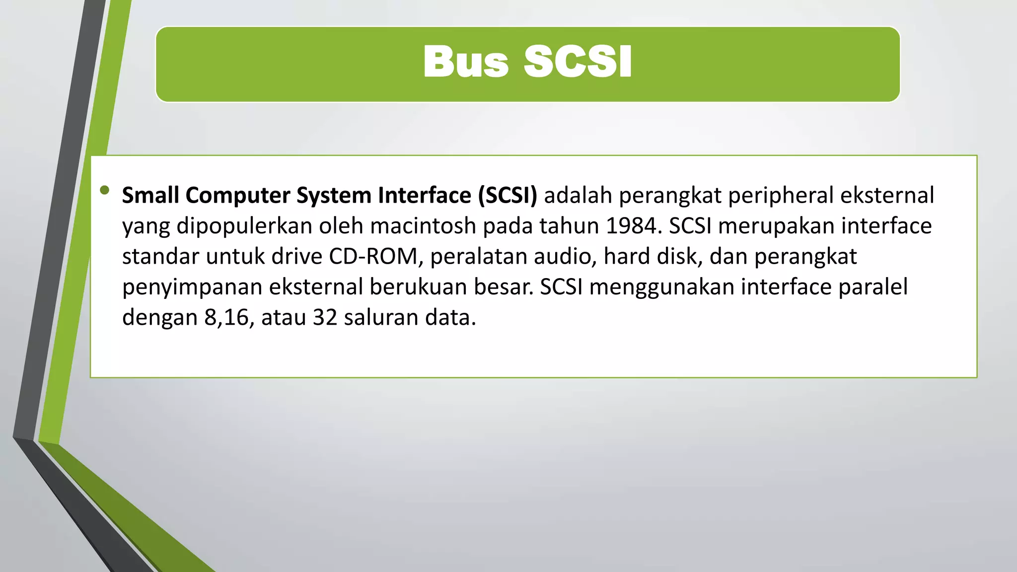 Fundamen Informatika - Sistem Bus | PPTX