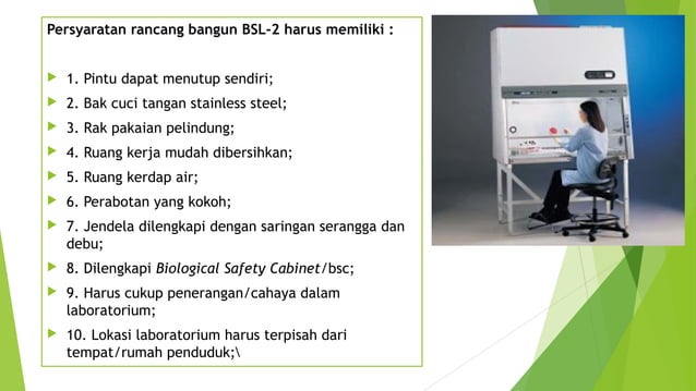 Manajemen Laboratorium - DENAH BIOSAFETY | PPT