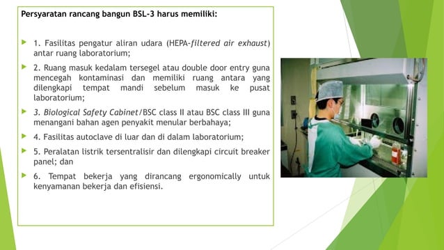 Manajemen Laboratorium - DENAH BIOSAFETY | PPT