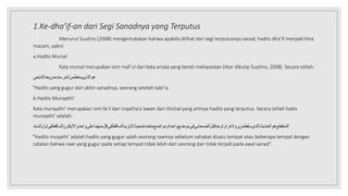 studi hadits | PPTX