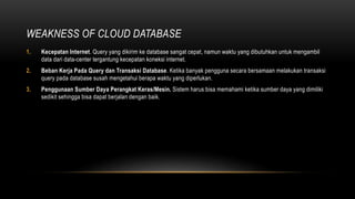 Kelompok 8 - Cloud Database | PPT