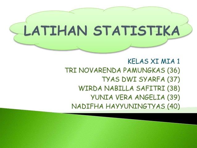 Kelas XI - statistika | PPTX
