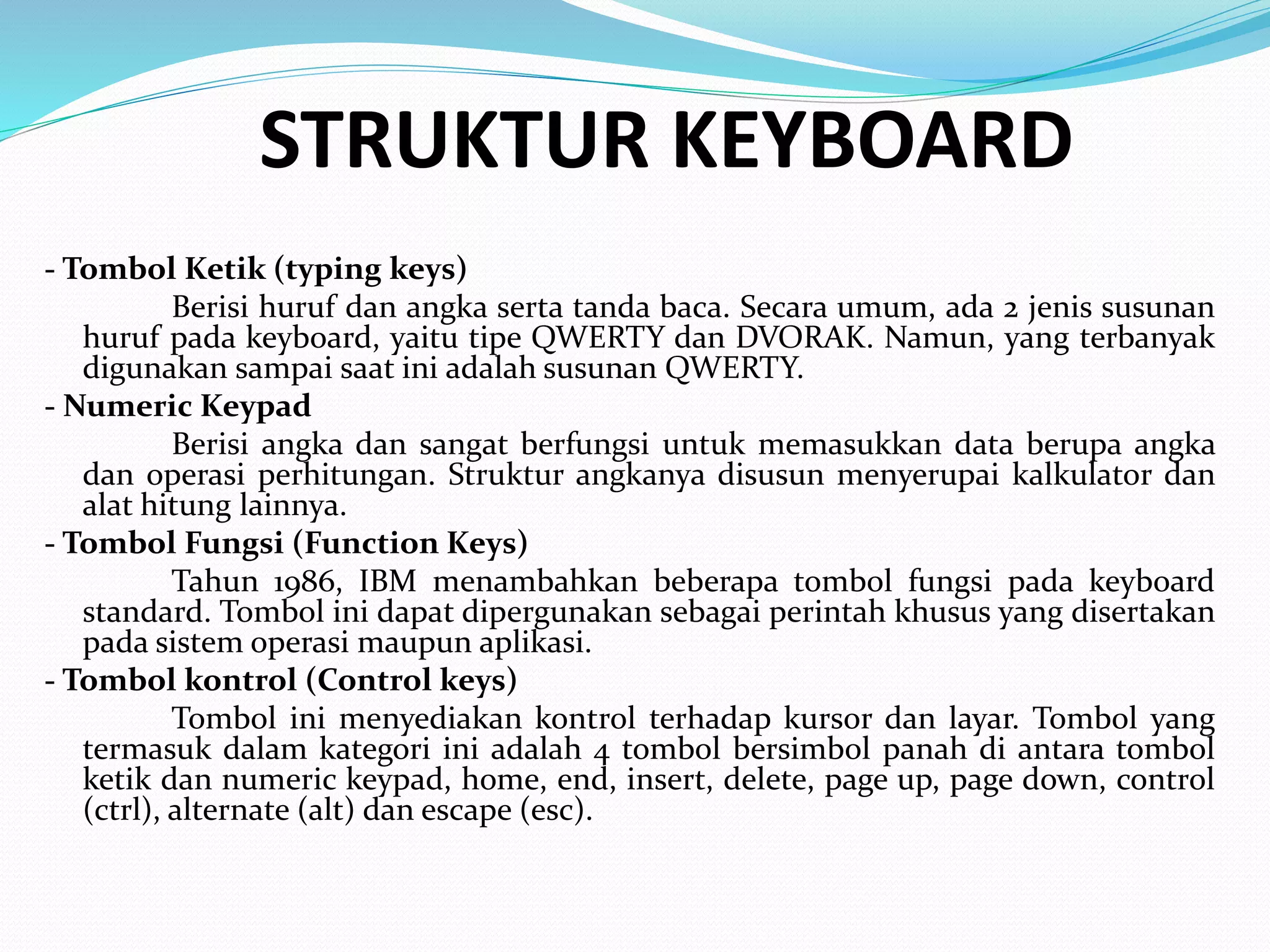 Keyboard & Mouse | PPTX