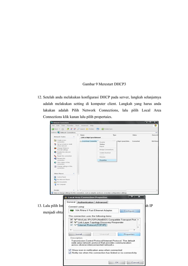 Konfigurasi DHCP | PDF