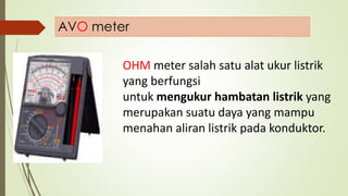 Kelompok 8 ohm meter | PPTX