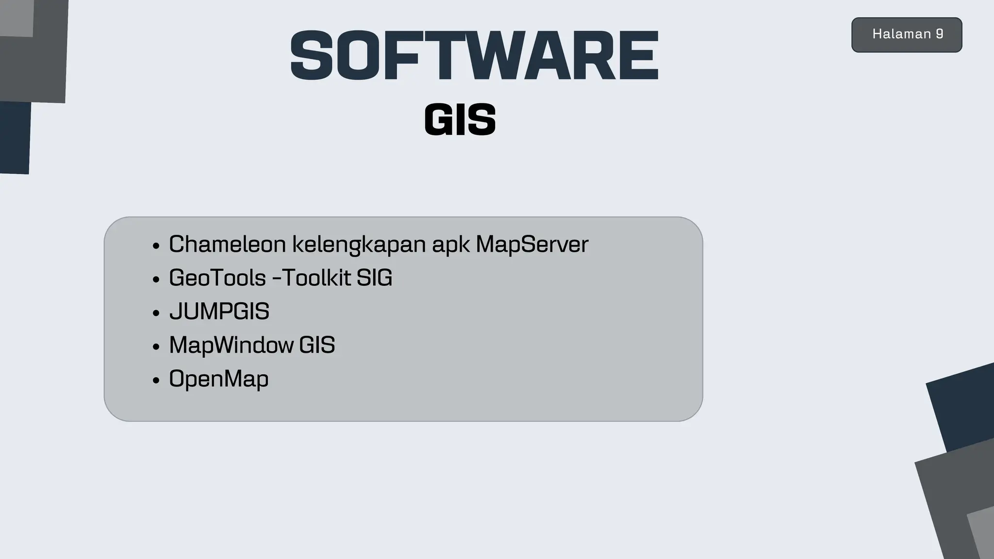 Kelompok 8 penggunaan dan macam2 sofware di GIS .pdf