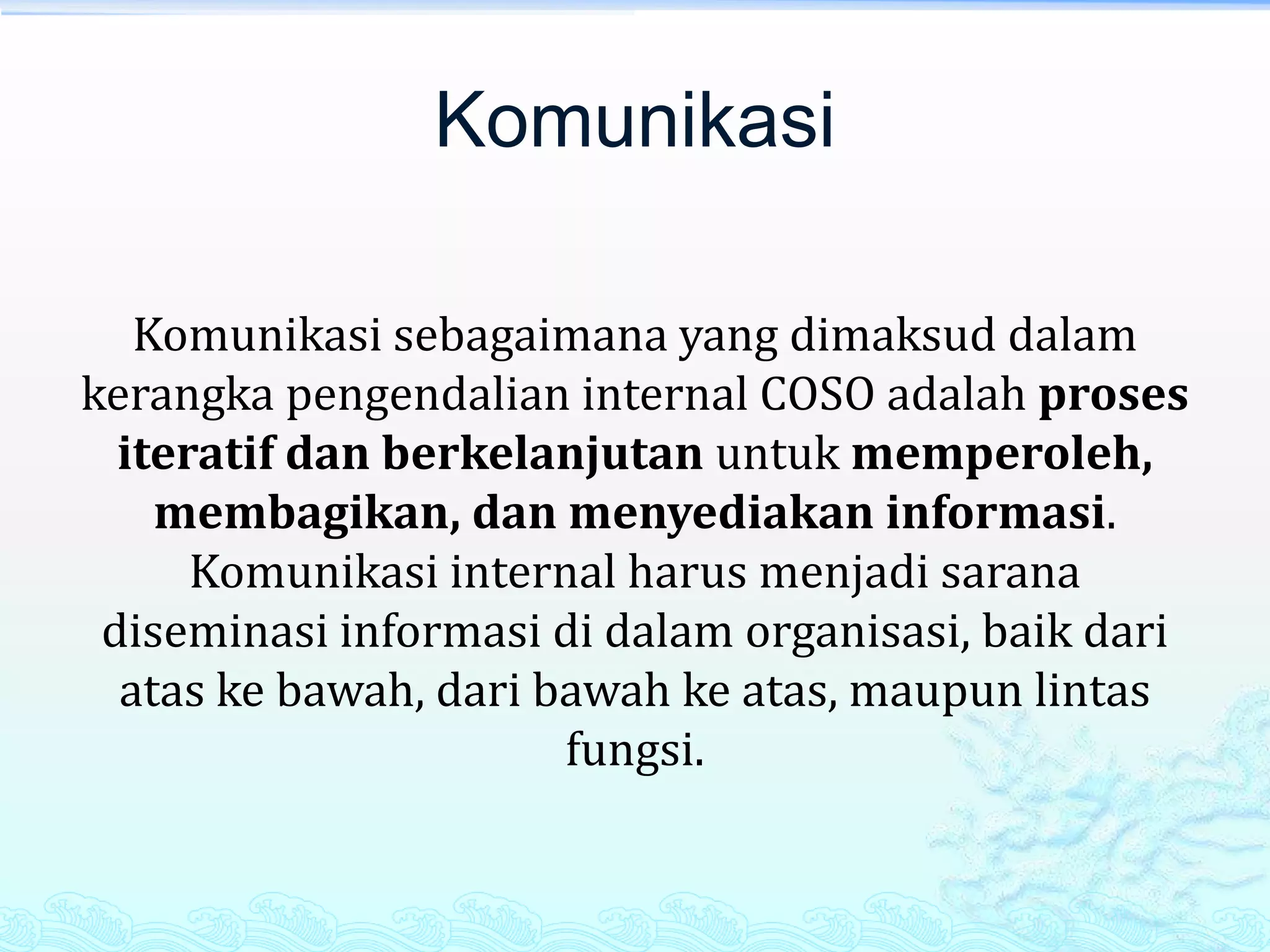 Audit - Internal Control | PPTX