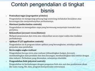 Audit - Internal Control | PPTX