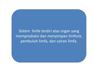 Kelompok 8 sistem limfa | PPT