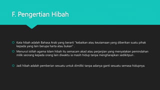 Kelompok 8 (Wasiat dan Hibah)-Teori dan Praktik | PPTX
