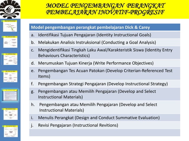 merancang model pembelajaran inovatif-progresif | PPTX