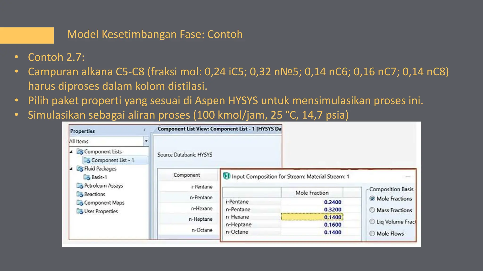 Desain proses kimia menuju simulasi proses | PPTX