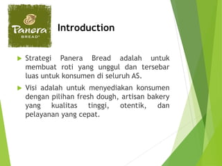 Kelompok 9 Case 5.1. Panera Bread | PPT