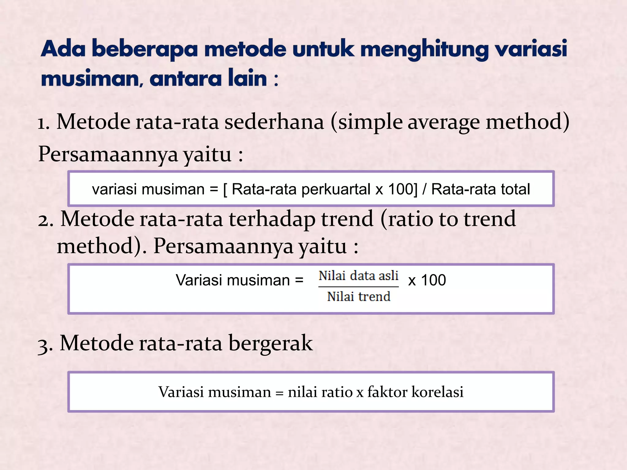 analisa runtut waktu | PPTX