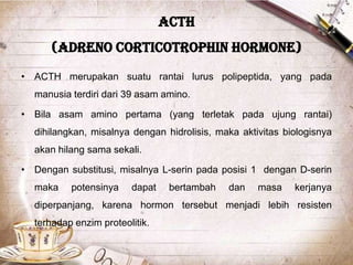 ACTH dan Kortikosteroid | PPTX