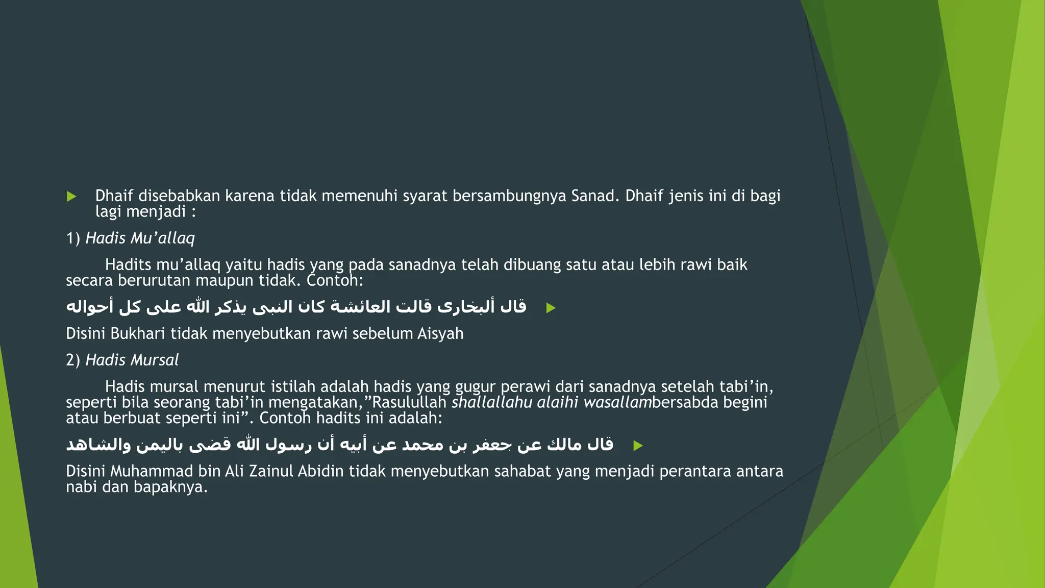 KELOMPOK 9 Hadits.pptx hadis hadis hadis h | PPTX