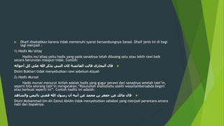 KELOMPOK 9 Hadits.pptx hadis hadis hadis h | PPTX