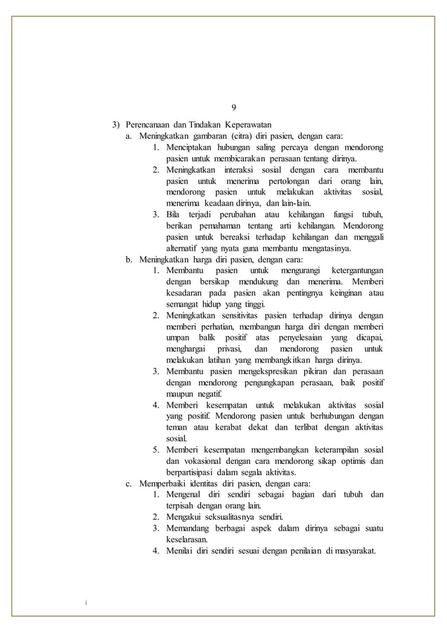 makalah keperawatan dasar 1 tentang konsep diri | DOCX