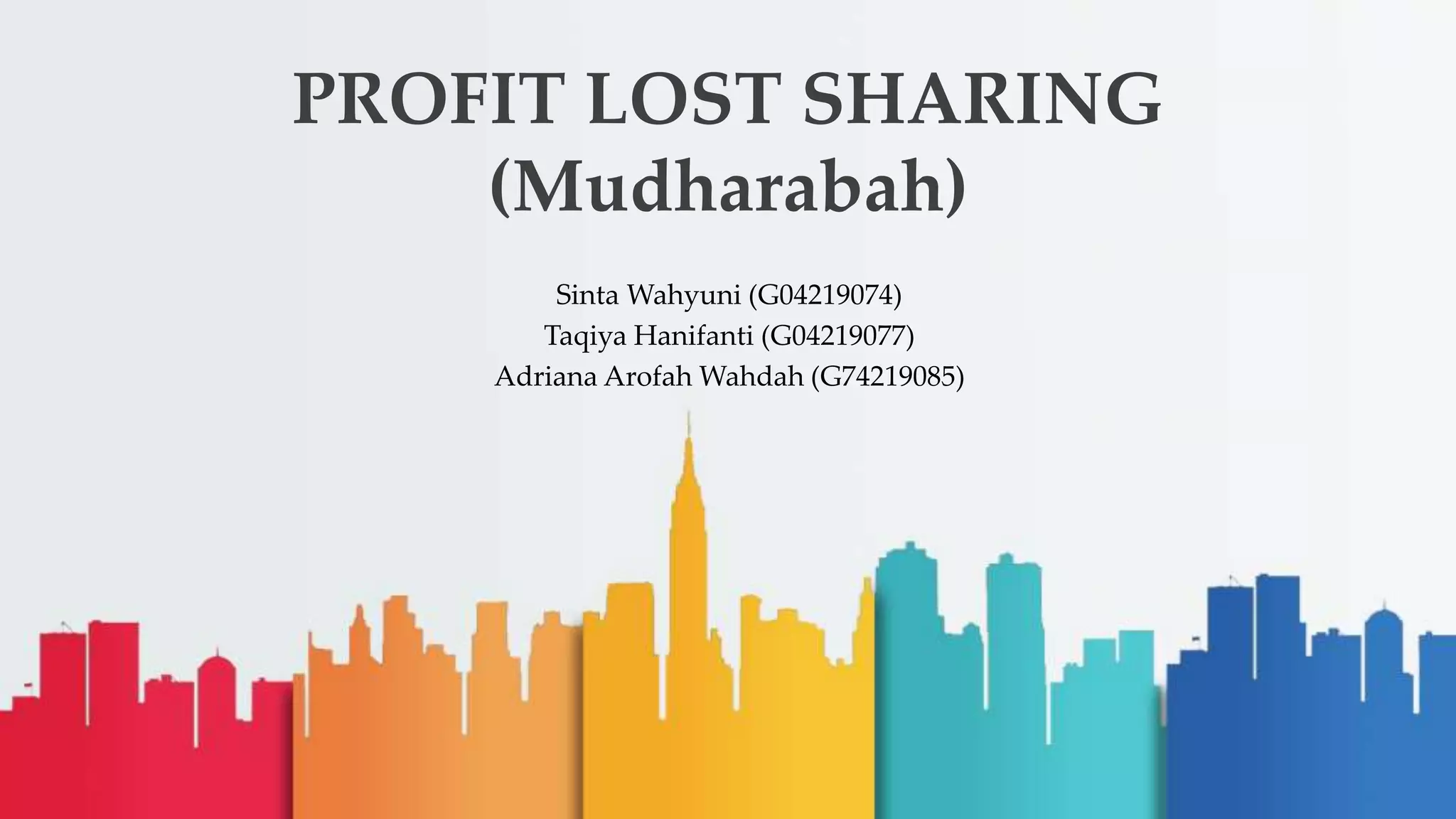 Profit Lost Sharing PPT kel.9 | PPTX