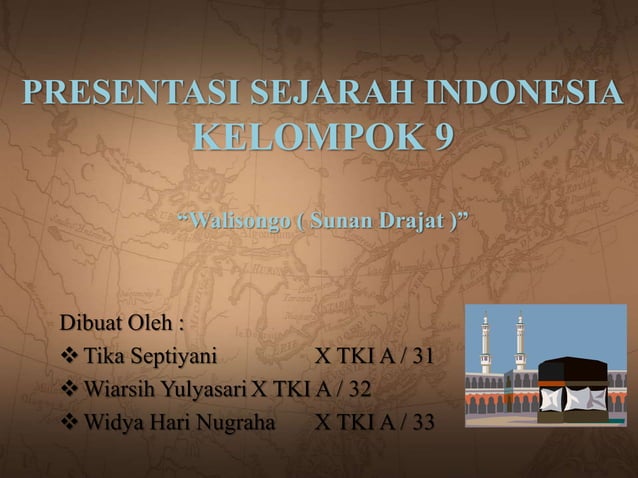 Kelompok 9 ( sunan drajat ) | PPTX