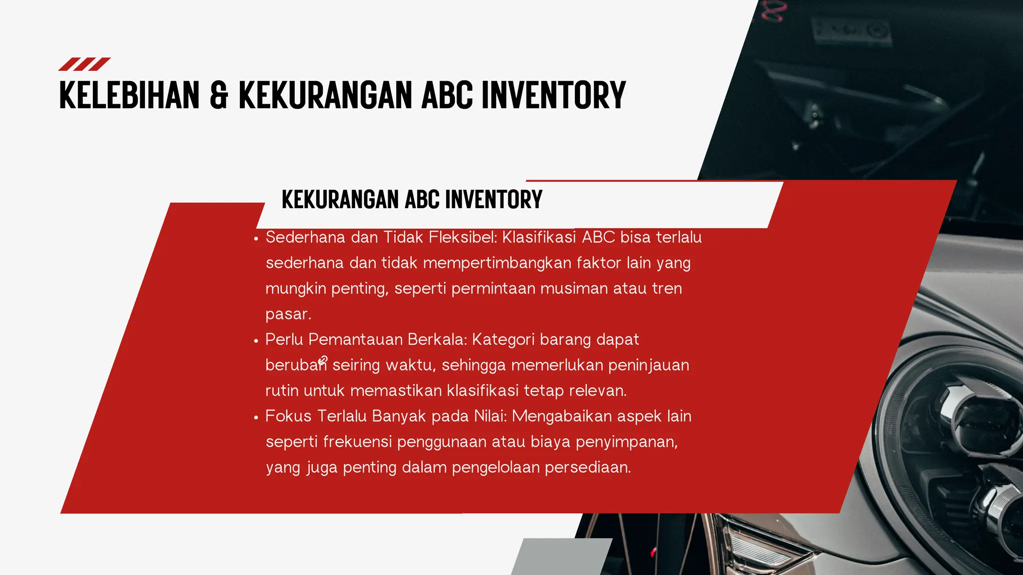 Presentasi Materi tentang Pengenalan ABC INVENTORY | PPT
