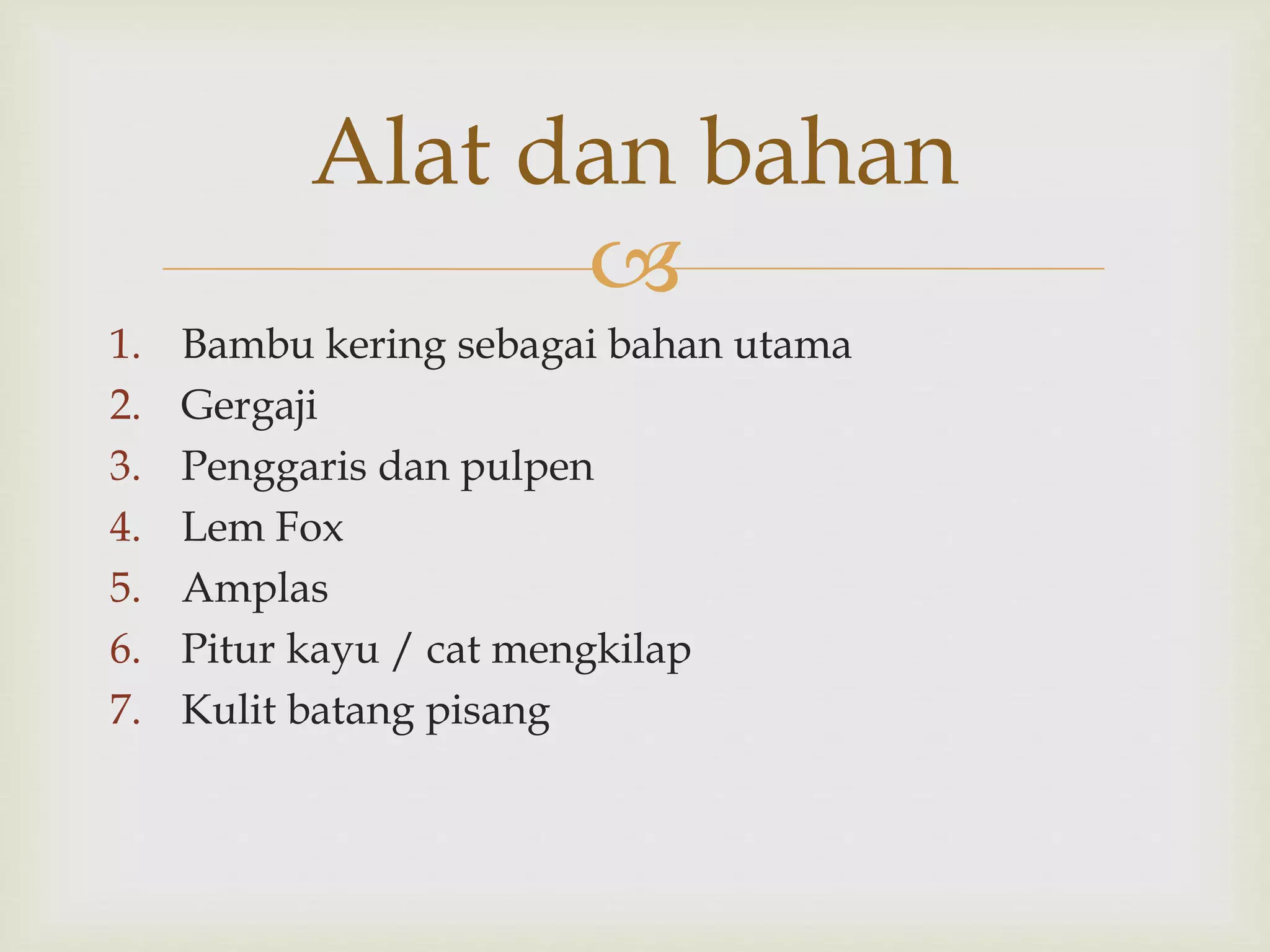 Kelompok bambu | PPT