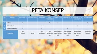 BIOLOGI (TUMBUHAN LUMUT DAN PAKU PAKUAN) | PPTX